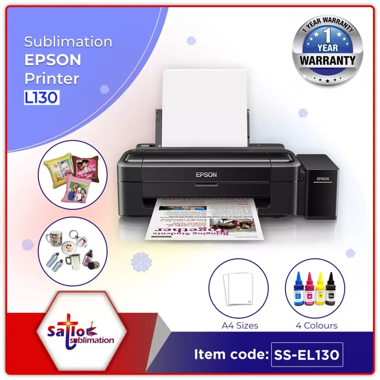 Epson L130 model printer - Satlok Sublimation