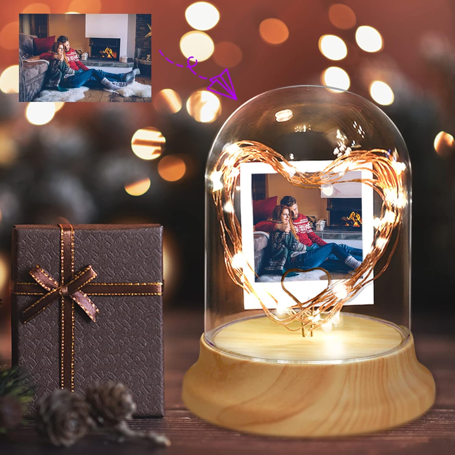 LED Photo Frame(12*18CM) - Satlok Sublimation