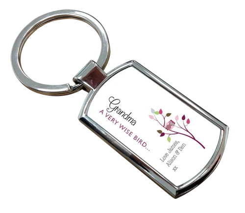 Metal Keyrings(Single Sided)JSK-10 - Satlok Sublimation